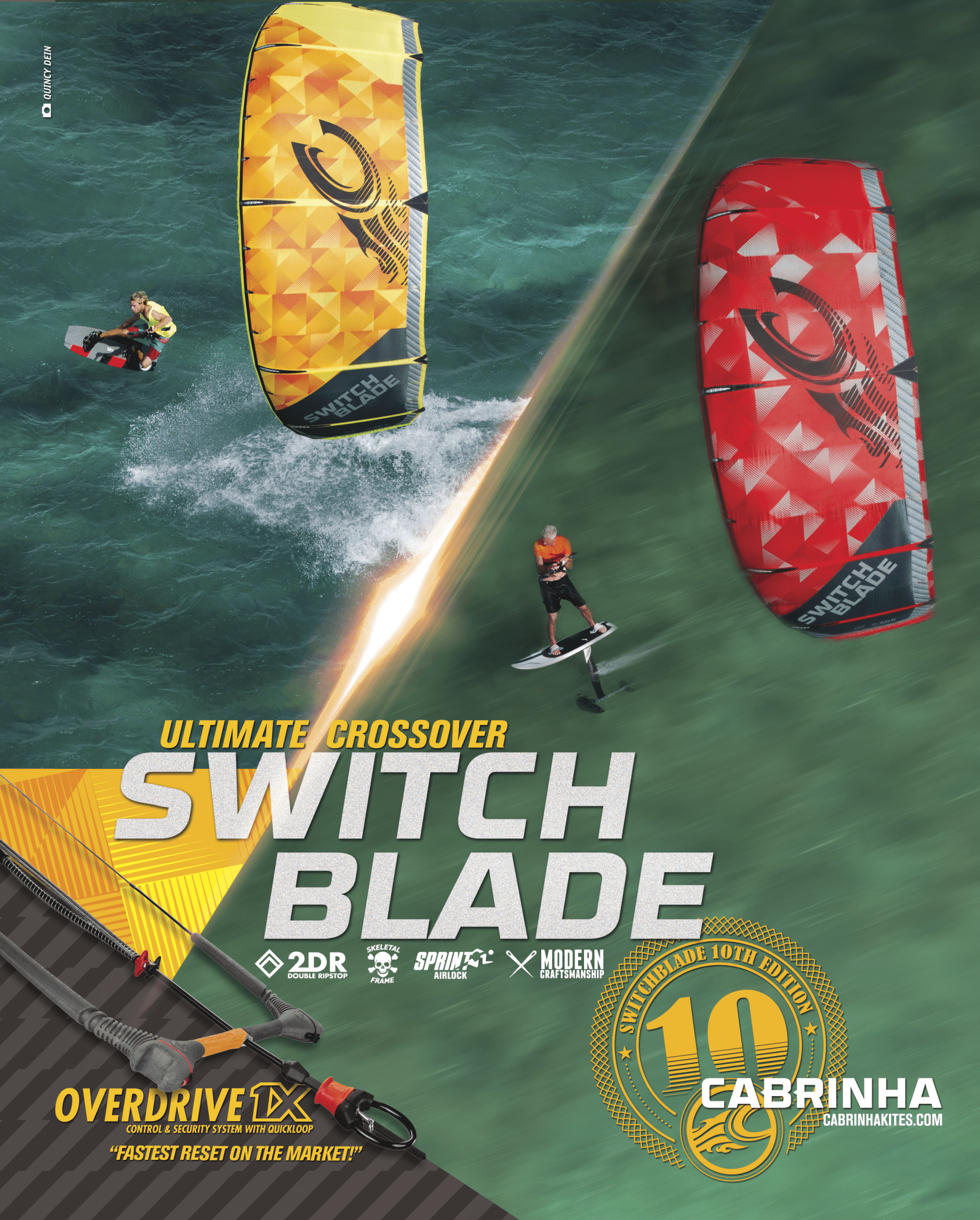2015 Cabrinha Switchblade Kite - Kiteboarding Closeouts