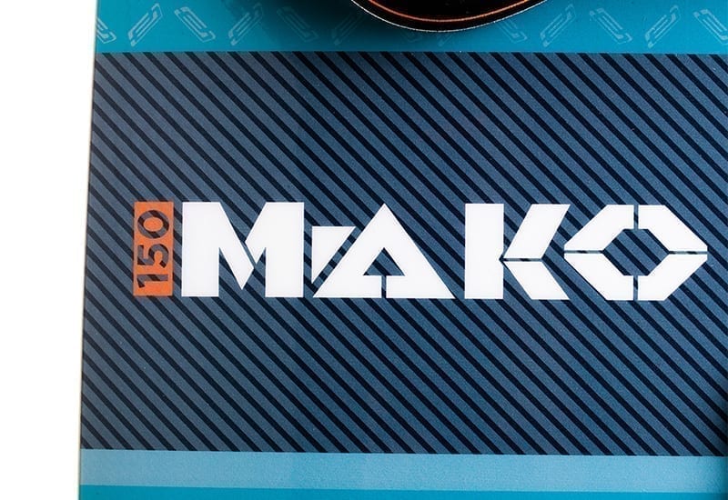 Ocean Rodeo Mako Twin Tip Deck and Fins ONLY - Kiteboarding Closeouts