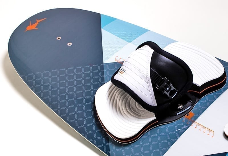 Ocean Rodeo Mako Twin Tip Deck and Fins ONLY - Kiteboarding Closeouts