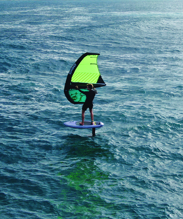 Slingshot SlingWing V2 Hand-held Inflatable Wing Surfer - Kiteboarding ...