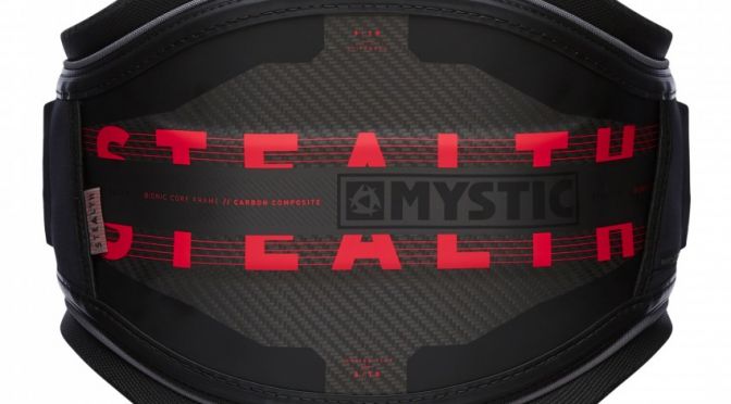 Mystic Stealth H2Out Carbon Hardshell Harness - Kiteboarding Closeouts