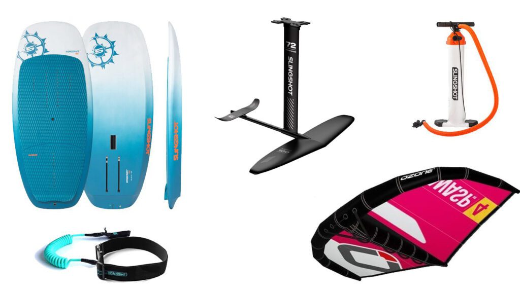 Wing Foil Package Slingshot WingCraft and Ozone Wasp - Kiteboarding ...