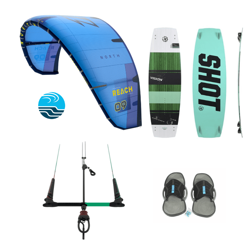 Reach For It Kite Package - Kiteboarding Closeouts