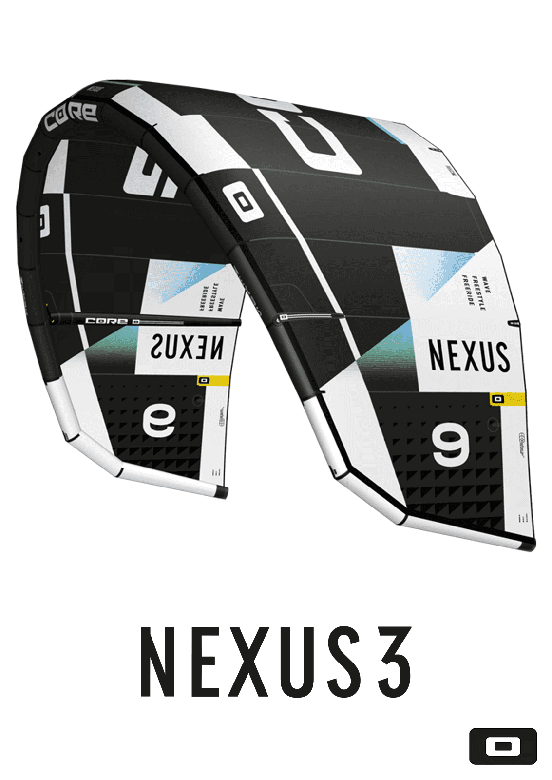Core Nexus 3 Kite - Kiteboarding Closeouts