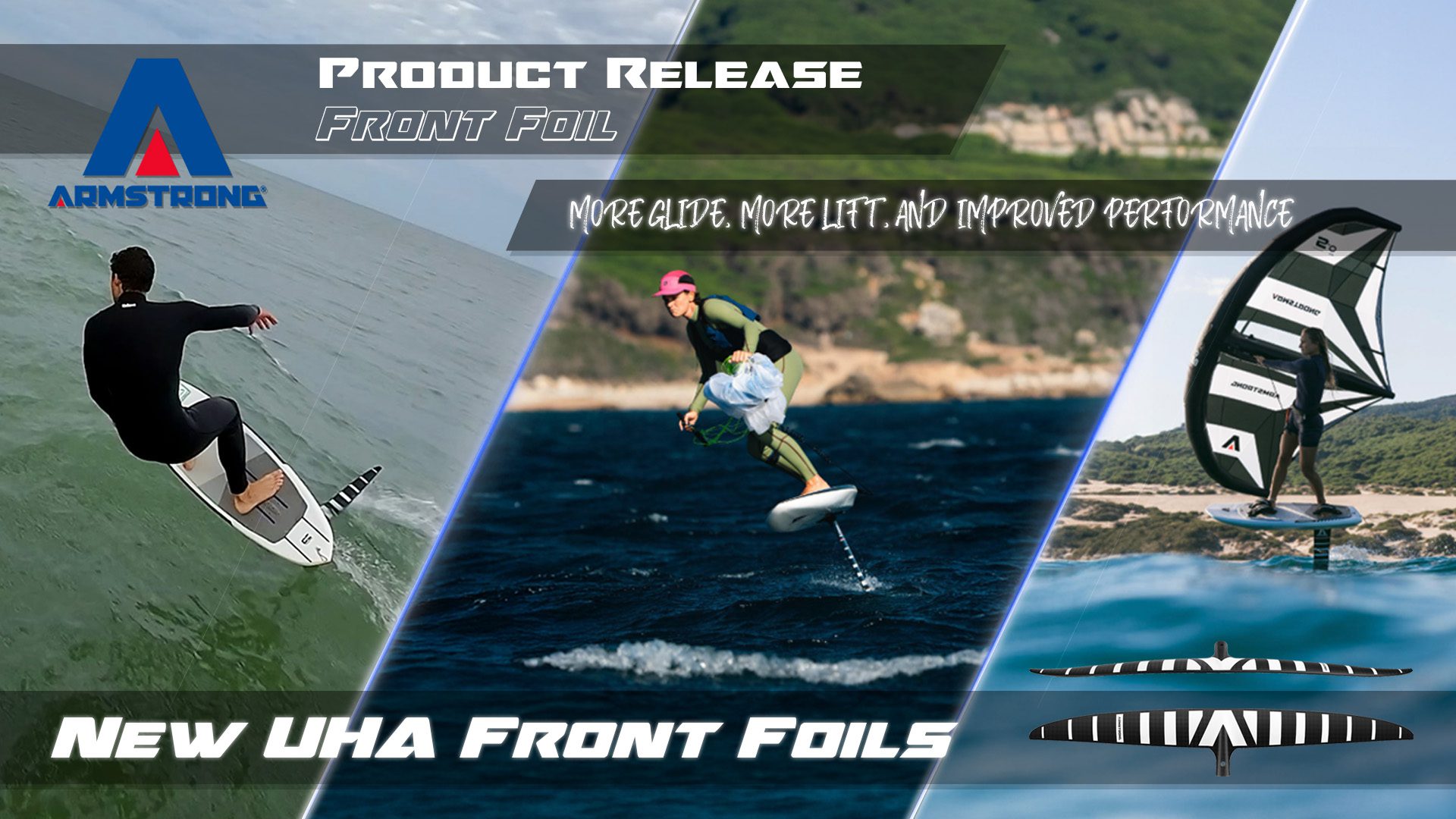 The New Armstrong UHA Front Foil Review - Kiteboarding Closeouts